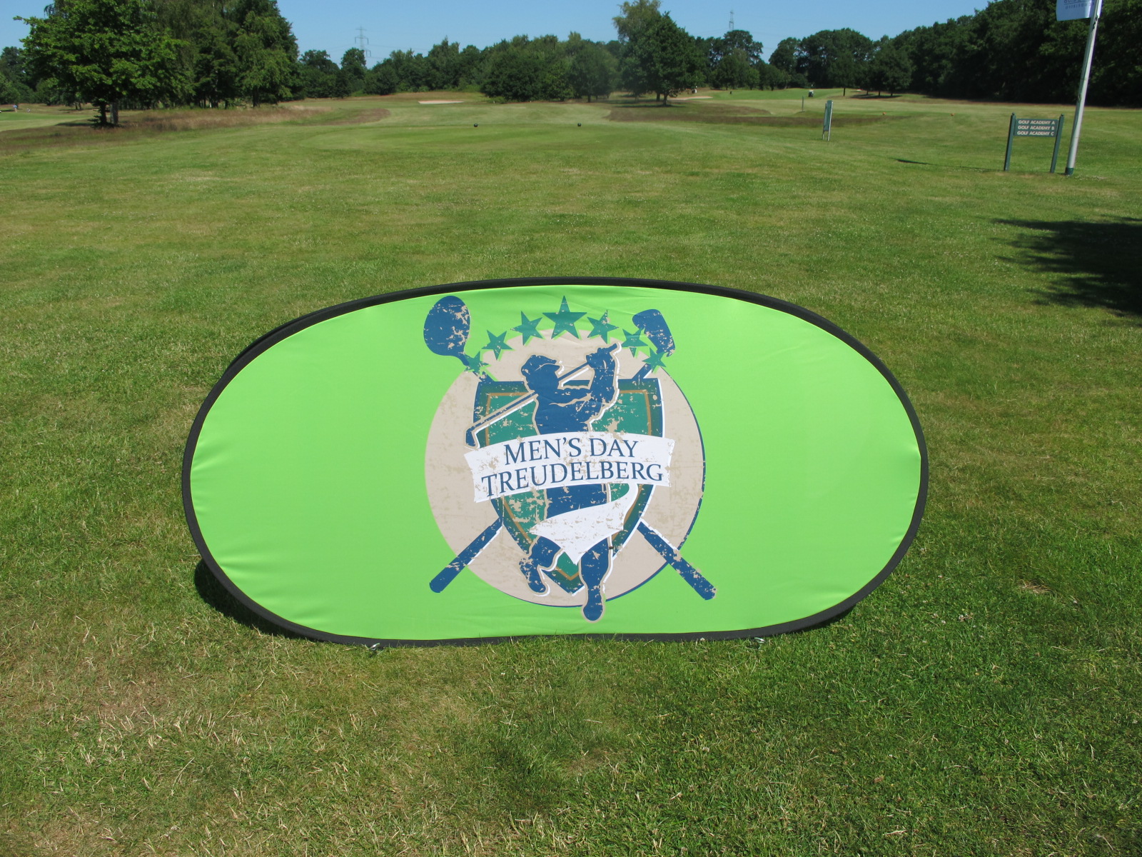 Sandwich Banner - Golf-Werbeartikel